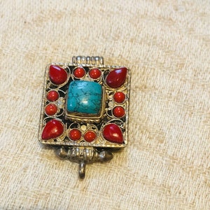 Traditional Tibetan Amulet Box - Etsy