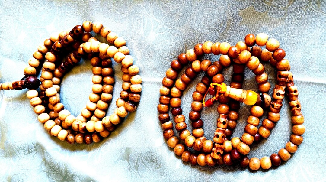 Old and Used Yak Bone Prayer Beads for Meditation, Counting Mantras. - Etsy