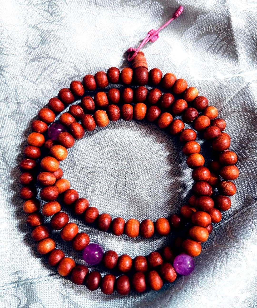 Tibetan Prayer Bead, Sandalwood, Mala, Meditation, Counting Mantras - Etsy