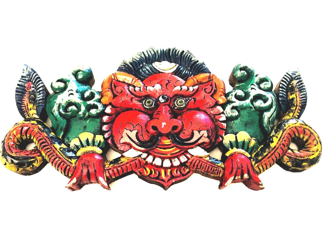 Wooden Garuda Wall Hanging: King of Birds, Nepal Decor - Etsy