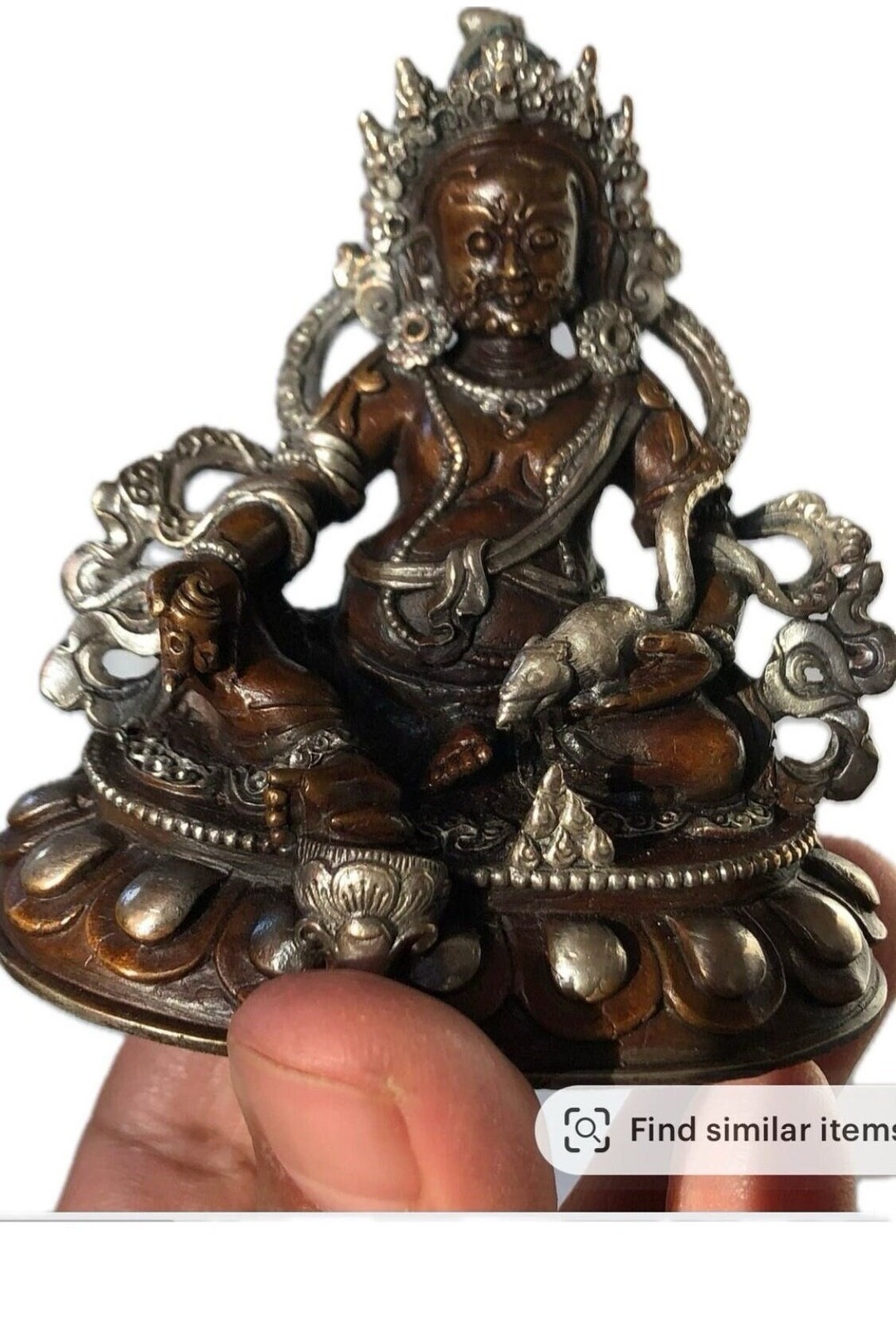 Buddhist Statue, Zambala for Wealth and Happiness - Etsy