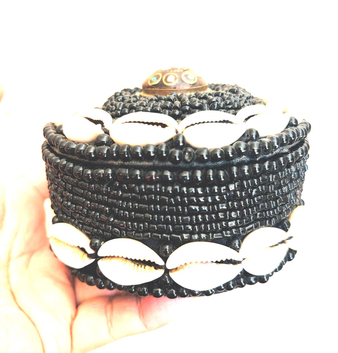 Handmade Beaded Box - Etsy