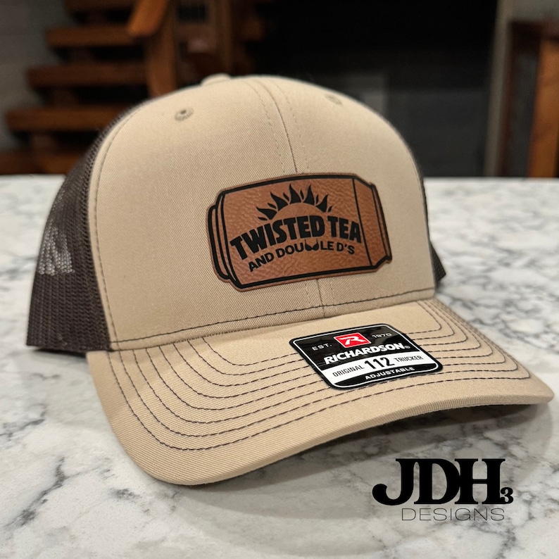 Twisted Tea and Double D's Patch Richardson 112 Hat - Etsy