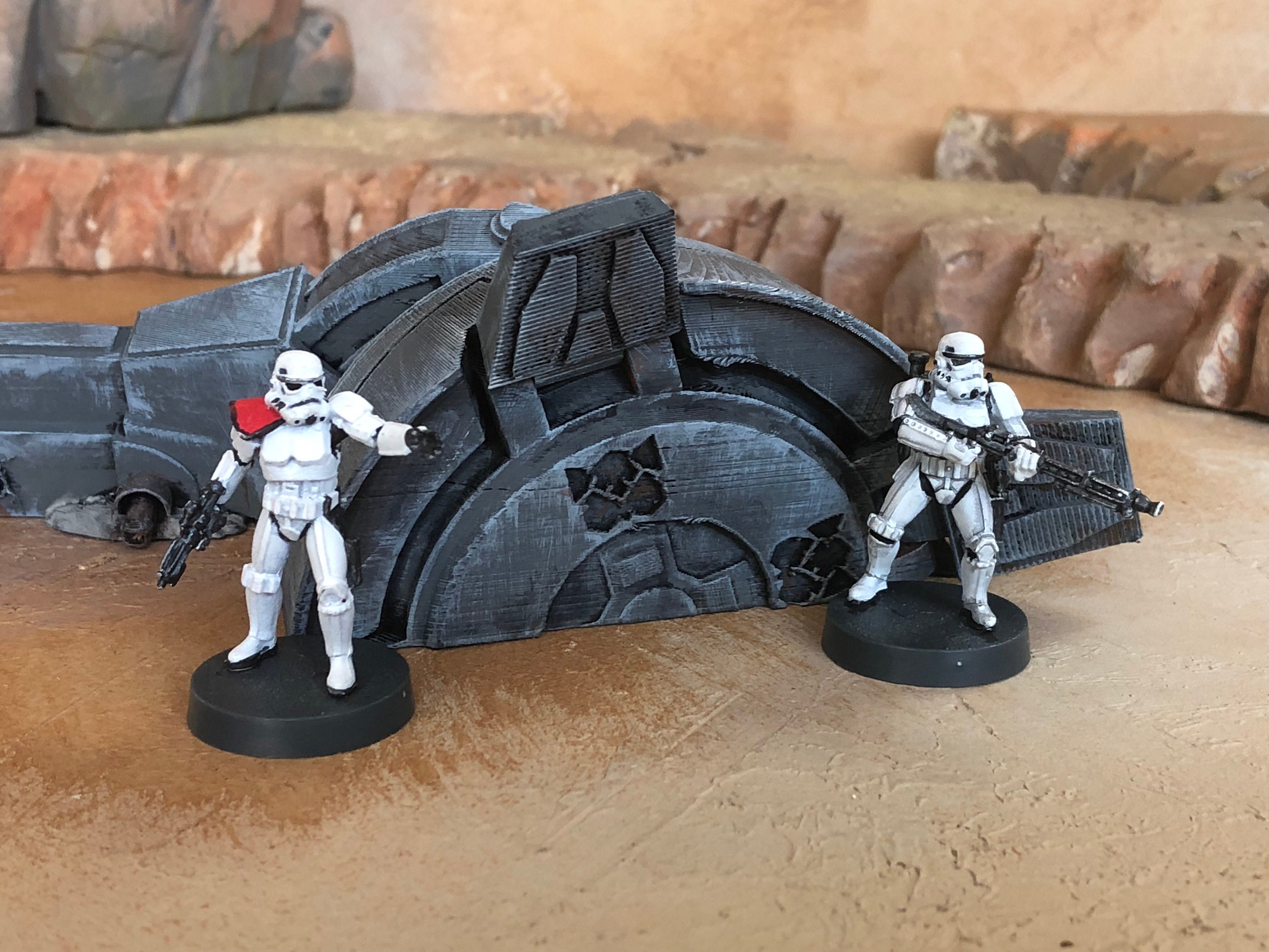 Imperial Walker Set - Star Wars Legion Terrain - 40K - Etsy