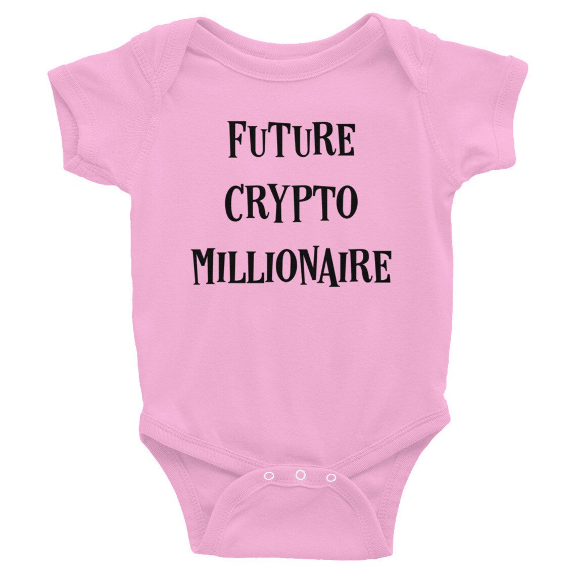 Future Crypto Millionaire, Baby Gift, Baby Bodysuit, Bitcoin, Crypto ...