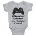 Baby Bodysuit, Video Game Bodysuit, Gamer Outfit, Achievement Unlocked ...