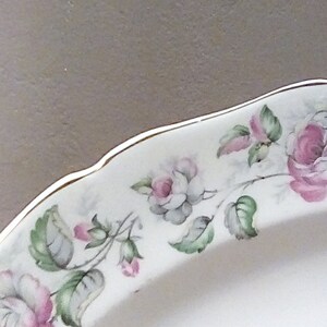 Vintage Large Porcelain Platter by Keystone Canonsburg, Queen's Rose ...