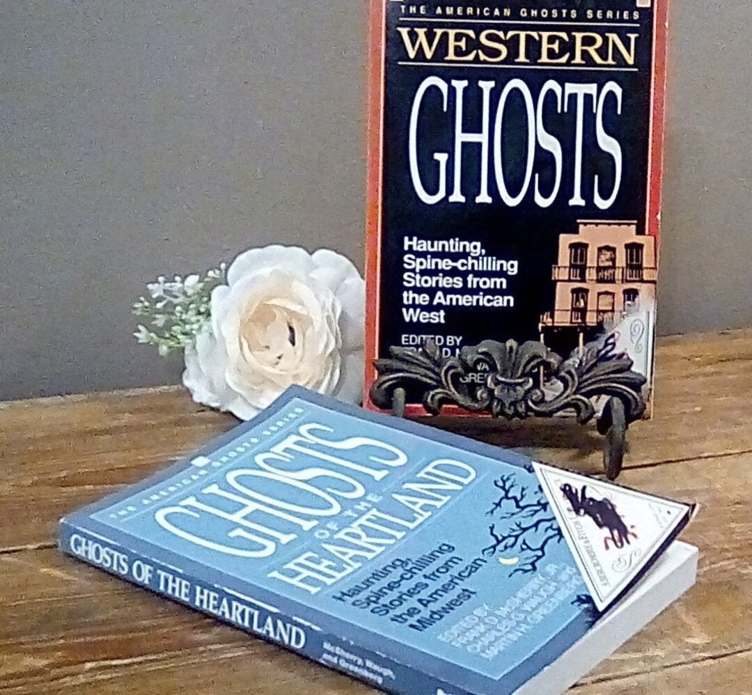 Vintage Books About Ghosts the American Ghost Series, Western Ghosts ...