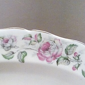 Vintage Large Porcelain Platter by Keystone Canonsburg, Queen's Rose ...