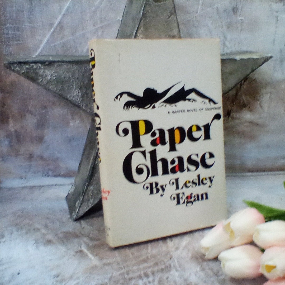 Vintage Book, Paper Chase by Lesley Egan Published in 1972 by Harper ...