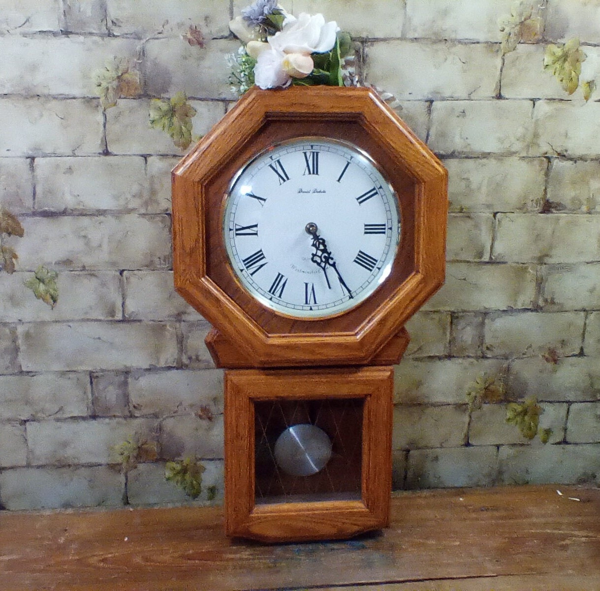 Vintage Daniel Dakota Westminster Wall Clock 23 1/2 - Etsy