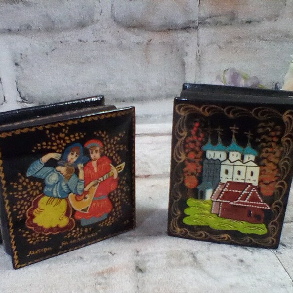 Russian Lacquer Boxes - Etsy