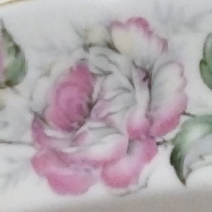 Vintage Large Porcelain Platter by Keystone Canonsburg, Queen's Rose ...