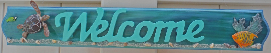 Welcome Sign - Etsy
