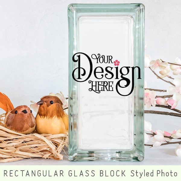 Glass Block Craft - Etsy