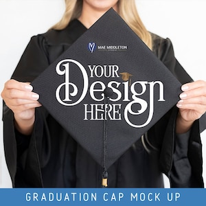 Graduation Cap Mockup | Styled Photo - Etsy