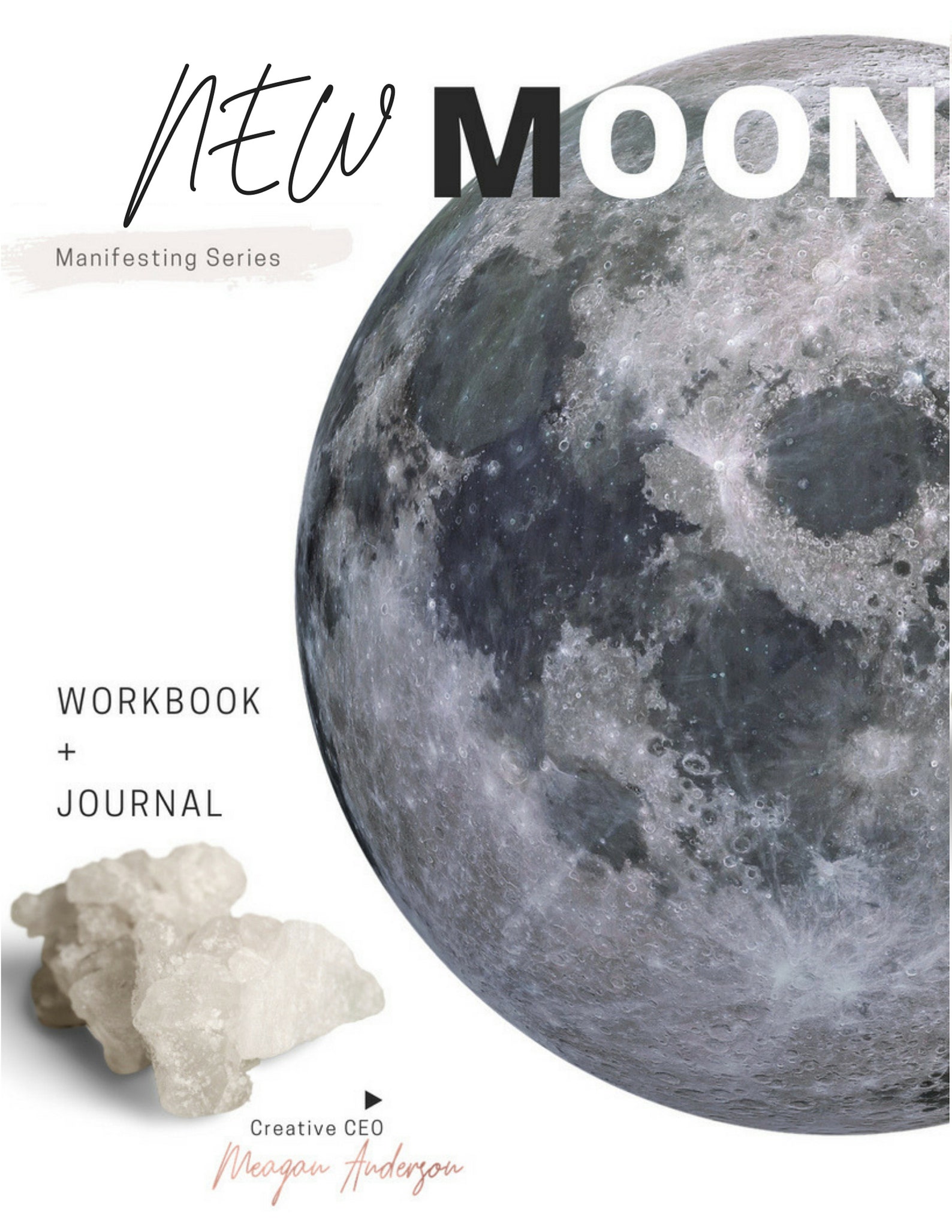 Full Moon, New Moon, Manifesting Printable, Digital Download, Goal ...