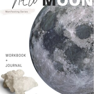 Full Moon, New Moon, Manifesting Printable, Digital Download, Goal ...