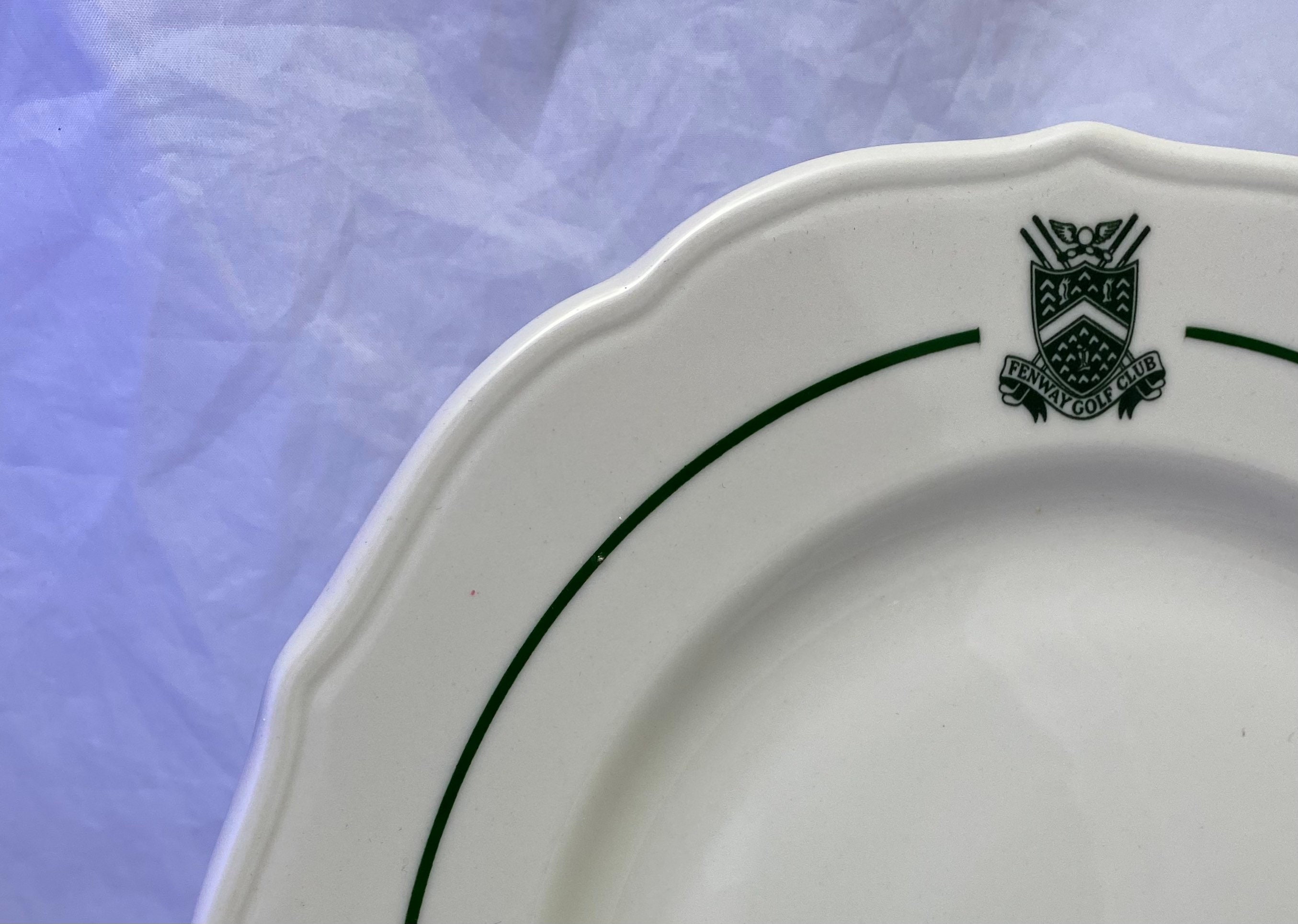Fenway Golf Club Plate Scarsdale New York 10.5 Inch - Etsy
