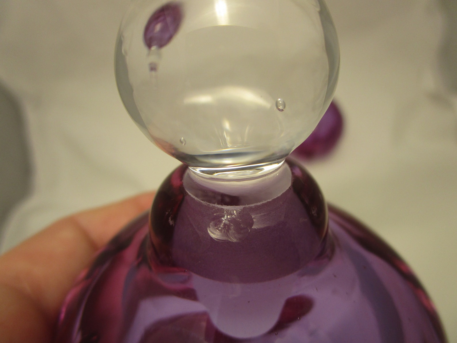 Two Art Glass Perfume Bottles Vandermark Studios Signed by - Etsy