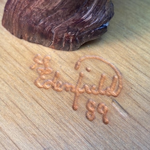 Hand Carved Heron Sculpture: Signed George Edenfield Driftwood Art - Etsy