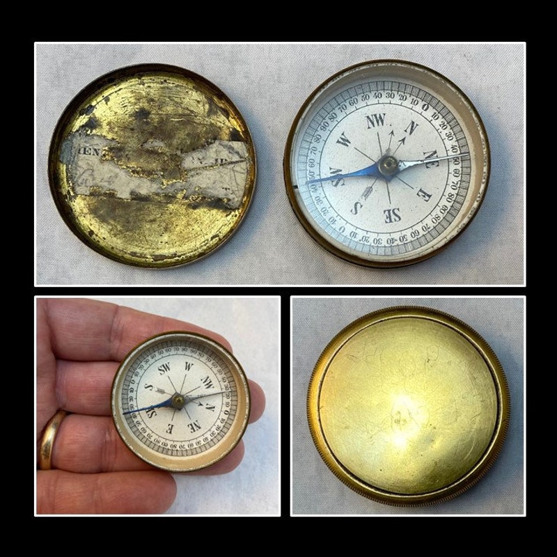 Antique Compass - Etsy
