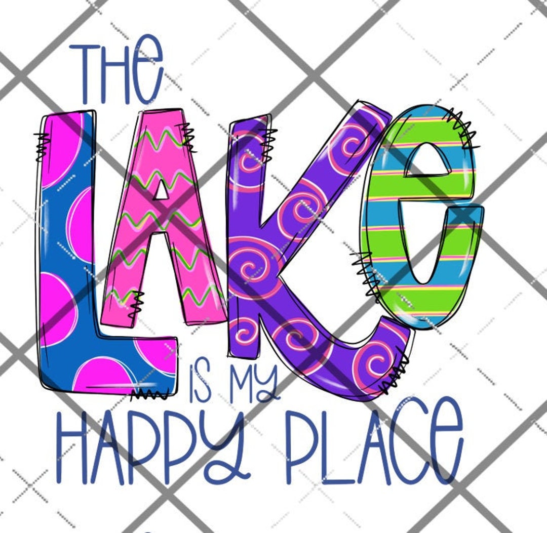 PRINTED WHITE Lake Life Waterslide for Tumblers, Summer Waterslides ...