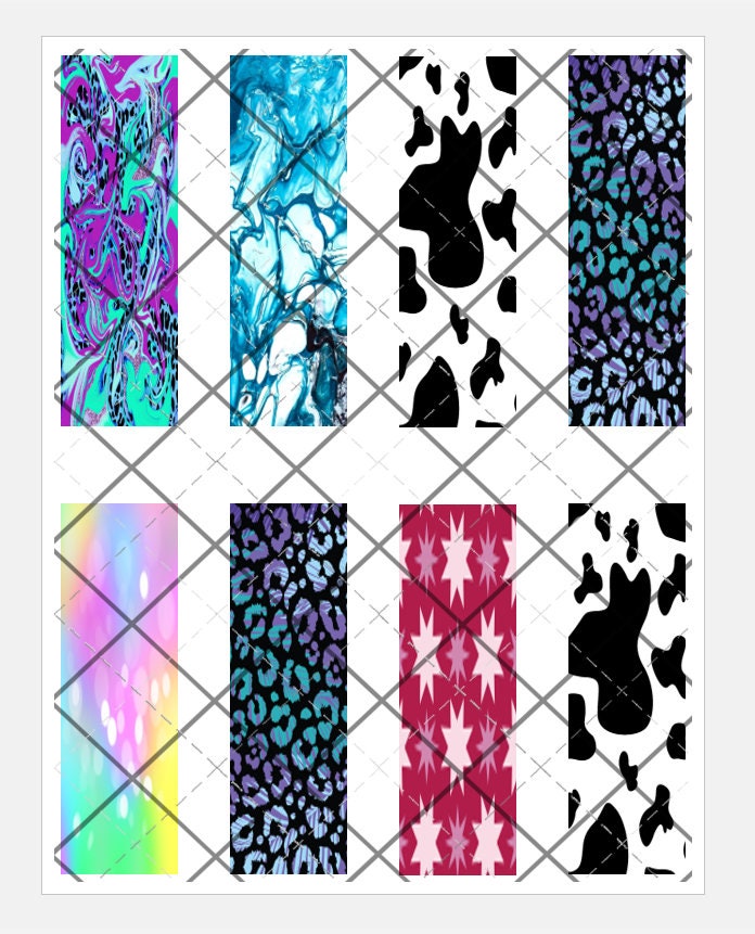 Visual Arts leopard pen waterslide waterslide decals for pens clear or ...