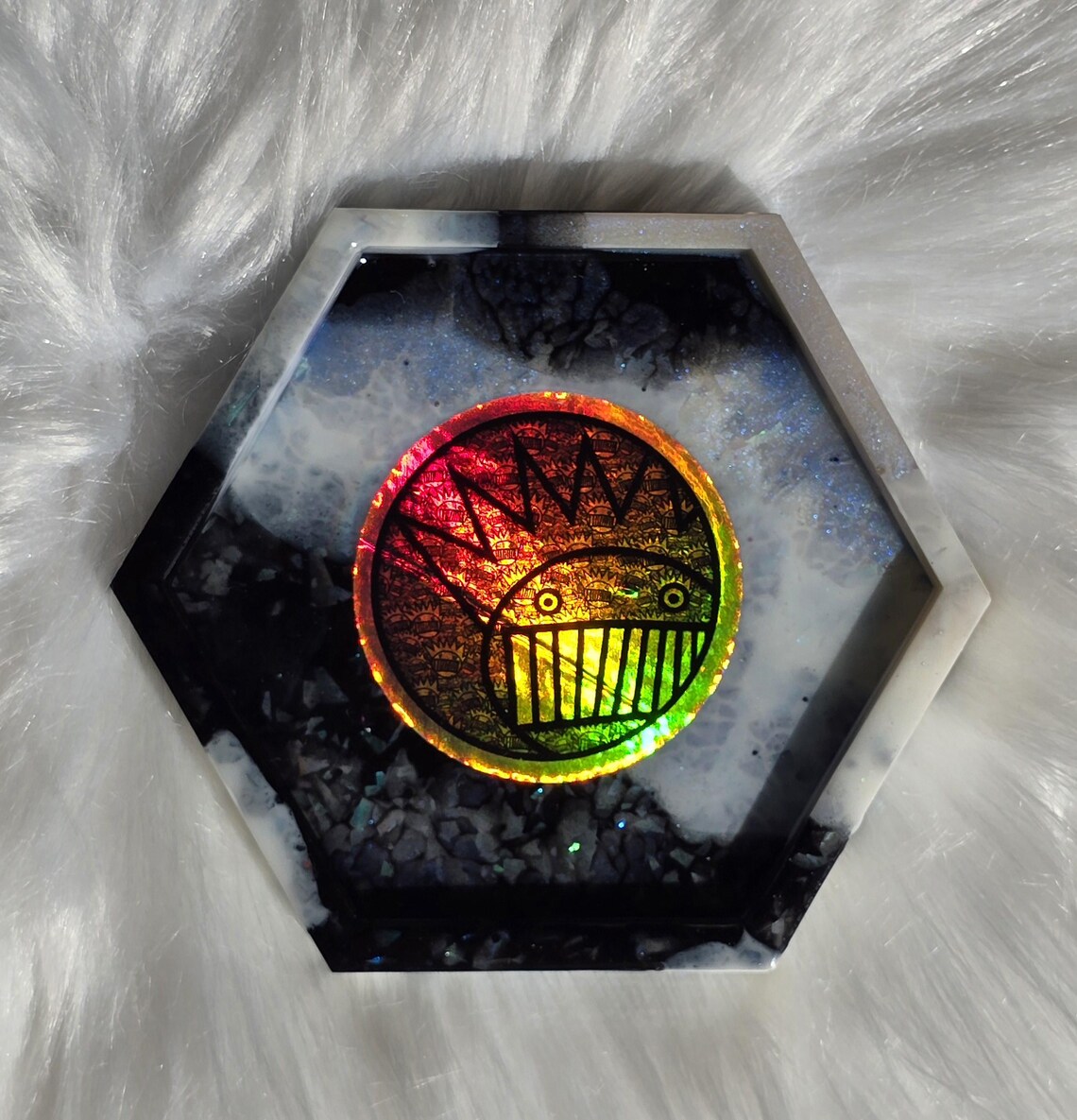 Ween Boognish Trinket Tray, Holographic B-grade Resin Dish - Etsy