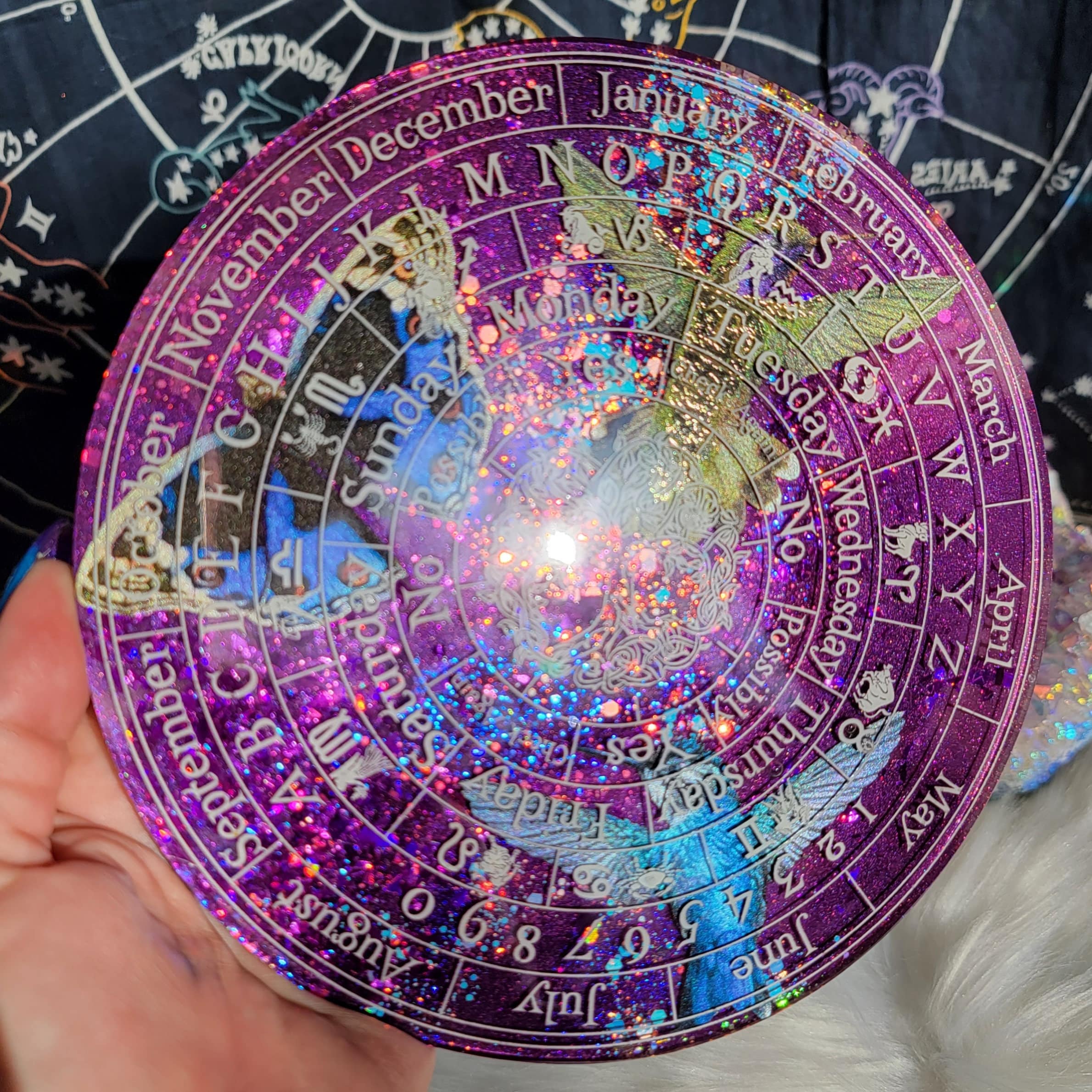 7 Tree of Life Hummingbird Pendulum Board, Talking Board, Scrying ...