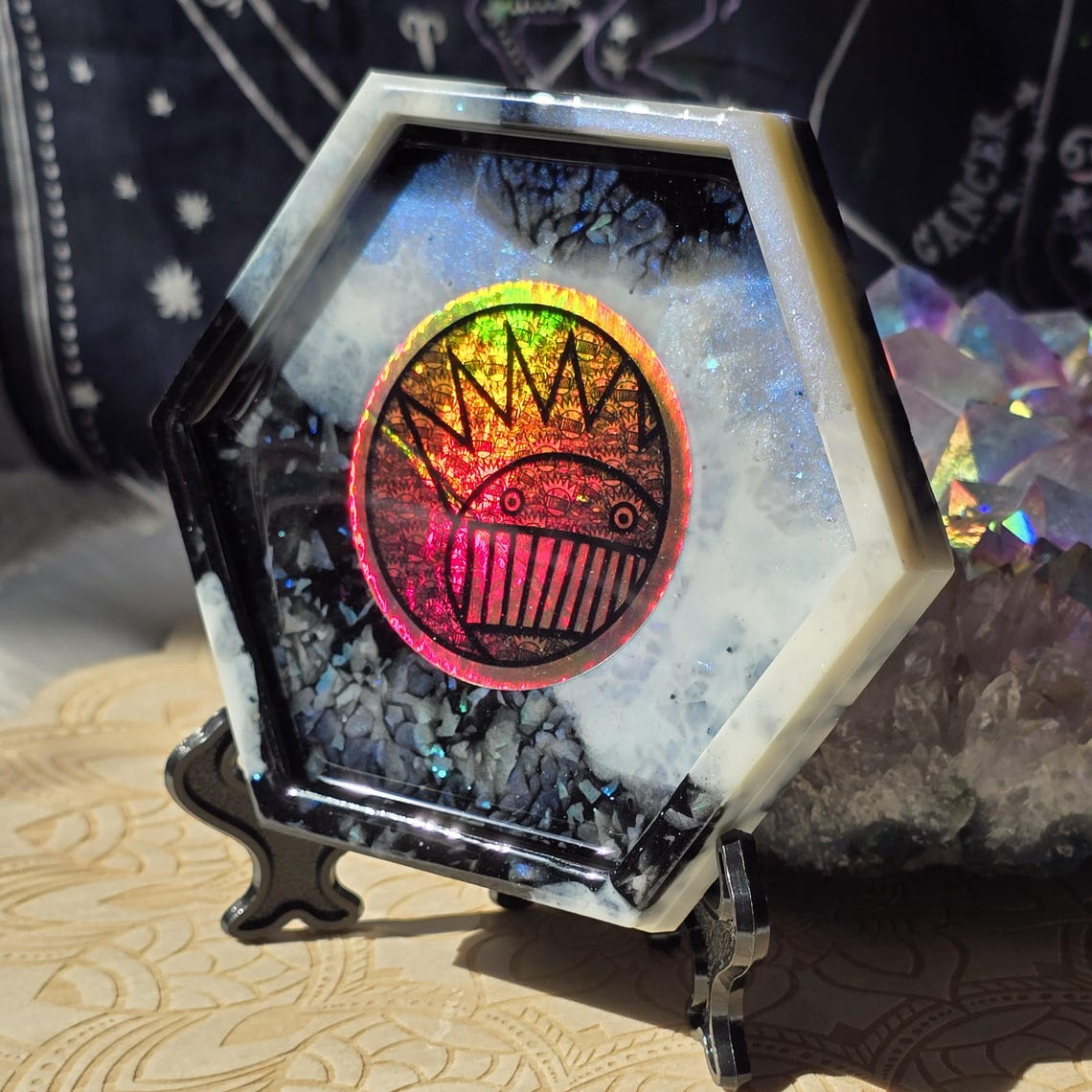 Ween Boognish Trinket Tray, Holographic B-grade Resin Dish - Etsy