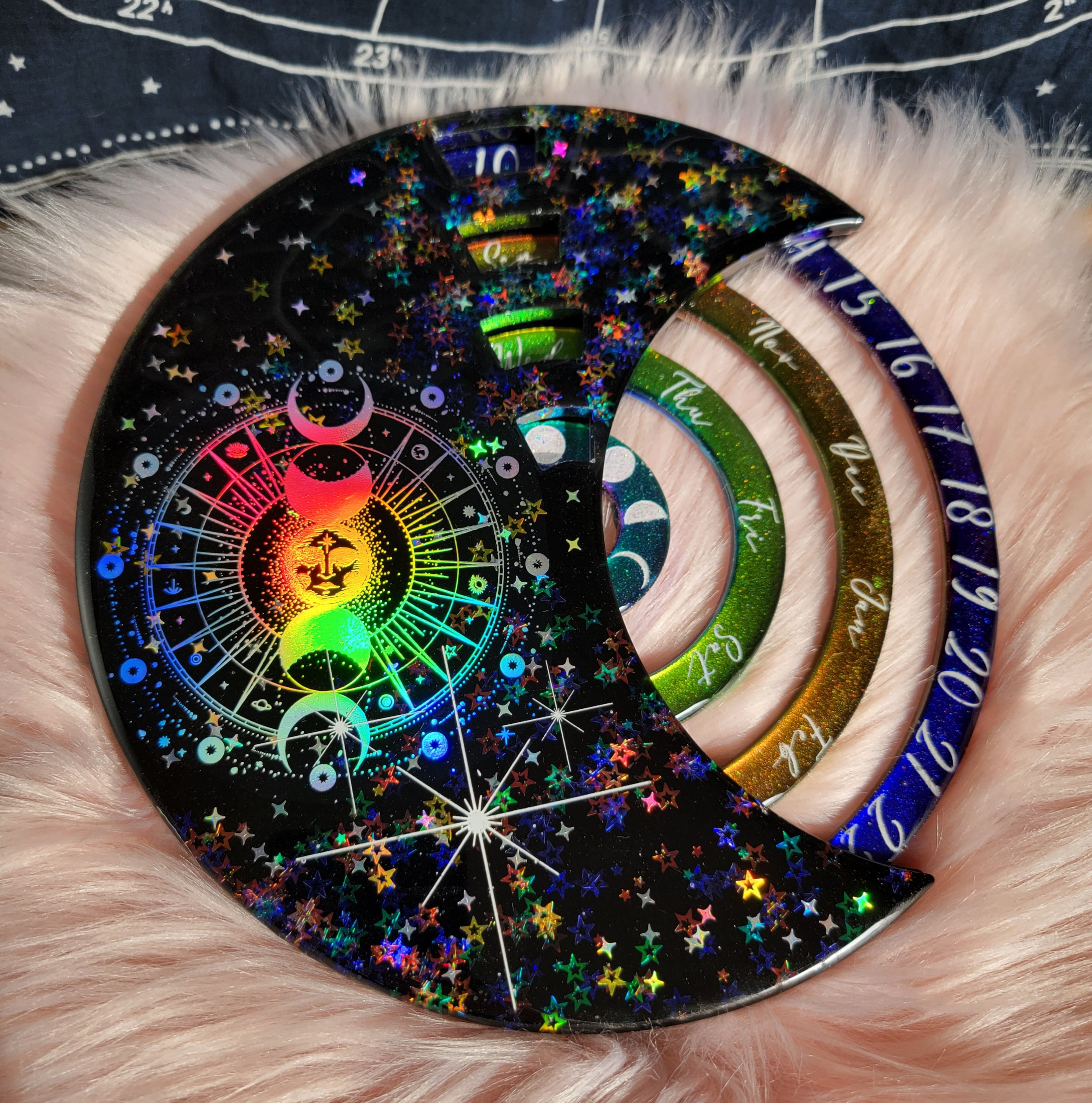 Perpetual Moon Calendar, Lunar Phases, Lunar Calendar, Moon Phases ...