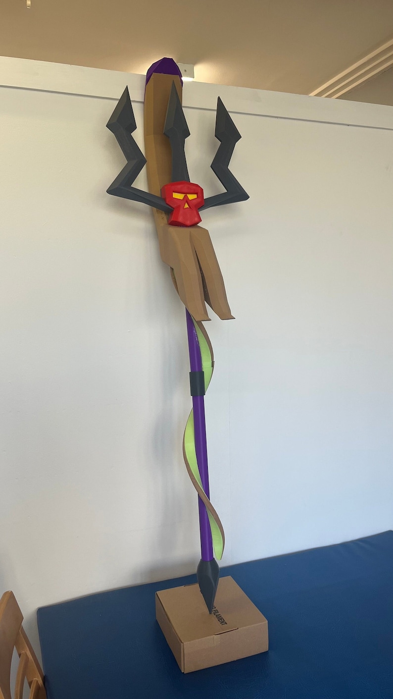 Trident of the Swamp / Full Size Staff From OSRS / Runescape Costume or ...