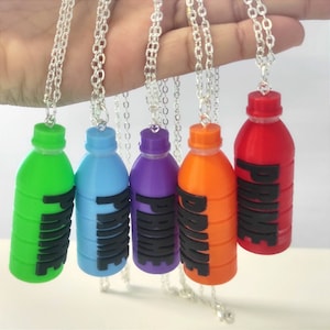 Prime Drink Necklace / Hydration Energy Drink Inspired Jewellery ...