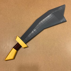 SCIMITAR / OSRS Style Sword / Rune Adamant Mithril Bronze Iron Steel ...