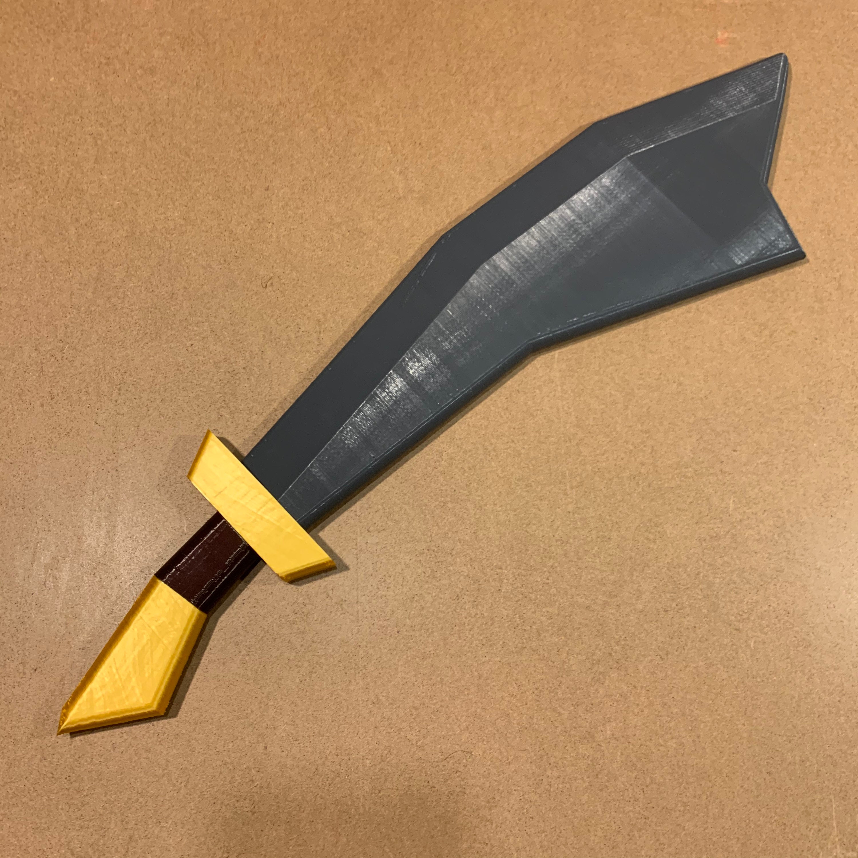 SCIMITAR / OSRS Style Sword / Rune Adamant Mithril Bronze Iron Steel ...