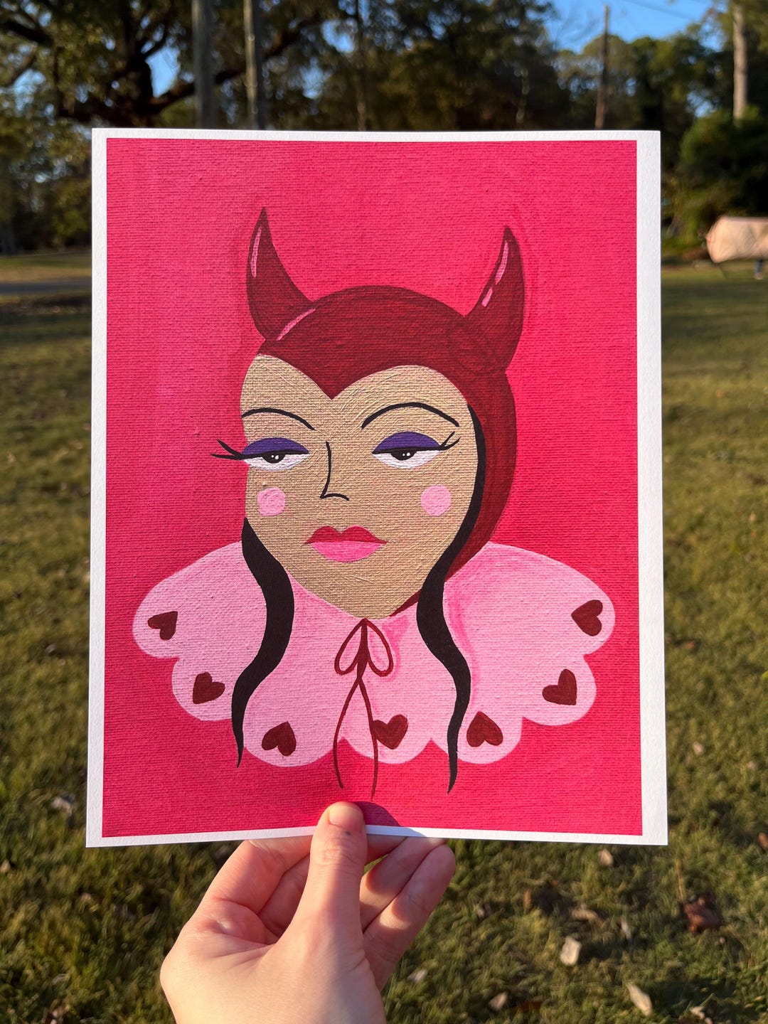 Devils Got My Woman - Print - Etsy