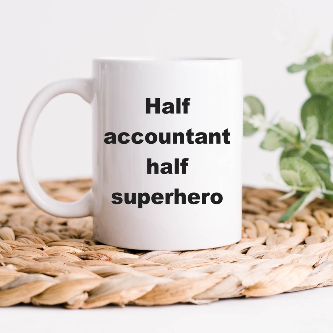 Accountant Superhero Coffee Cup, Accountant Superhero Coffee Mug ...
