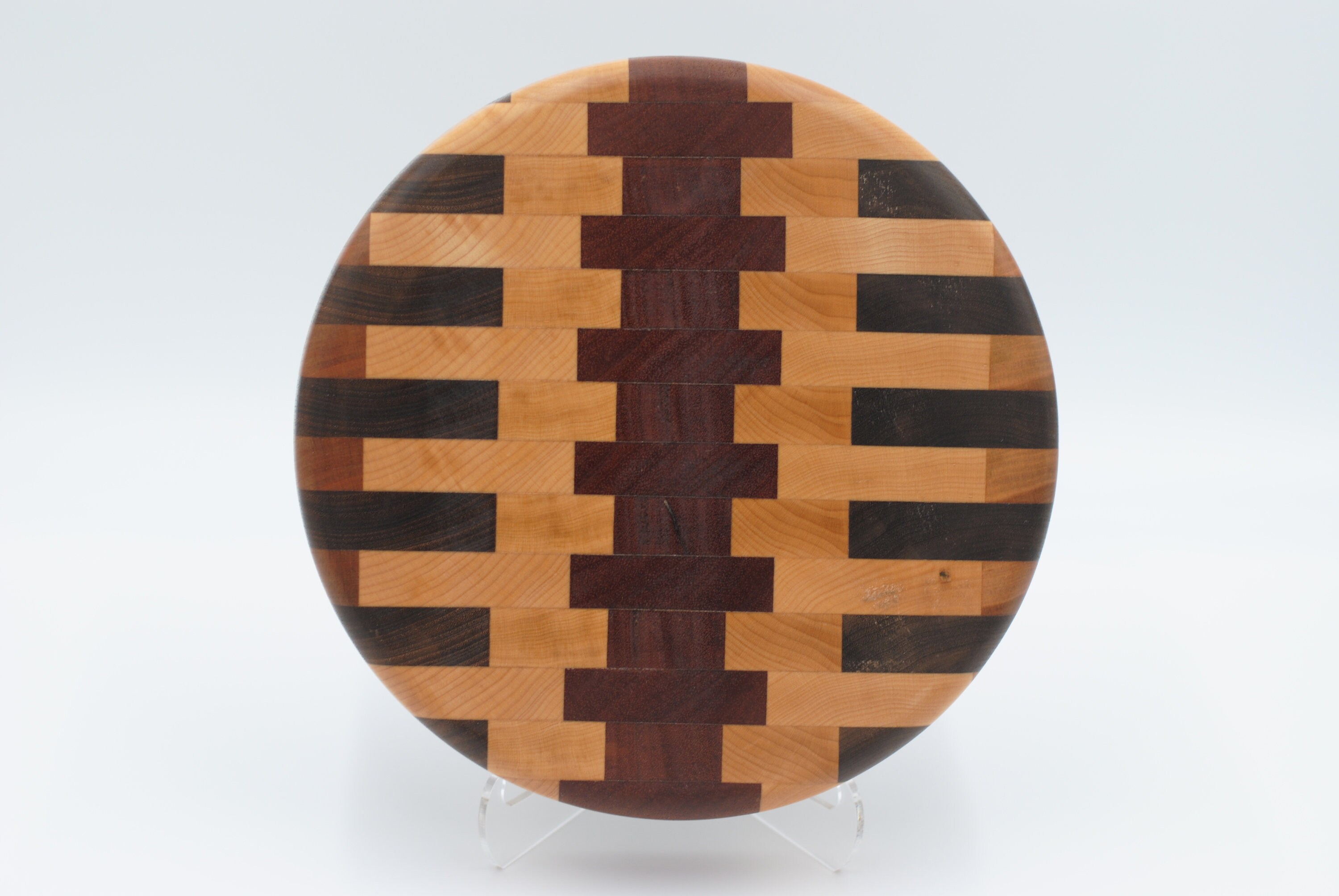 Round End-grain Cutting Block - Etsy
