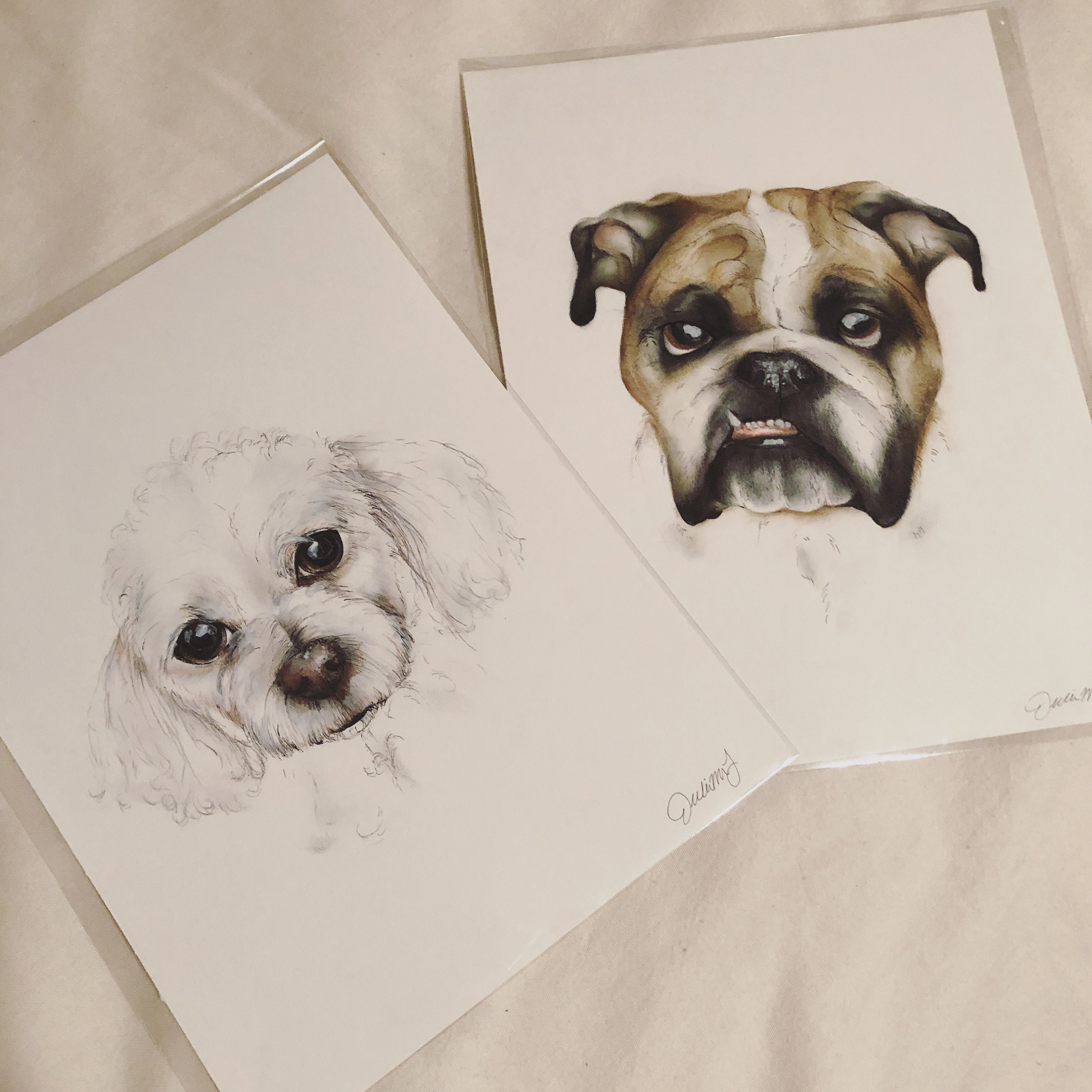 Custom Dog Drawings - Etsy