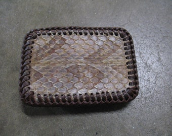 Rattlesnake Skin Belt - Etsy