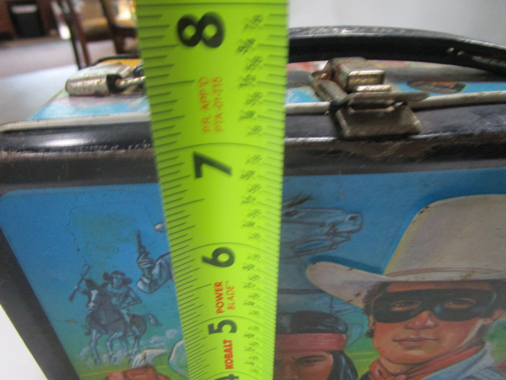 1980 Aladdin the Legend of the Lone Ranger Metal Kid's Lunchbox No ...