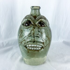Signed Kovack gary Voss Ugly Face Jug - Etsy