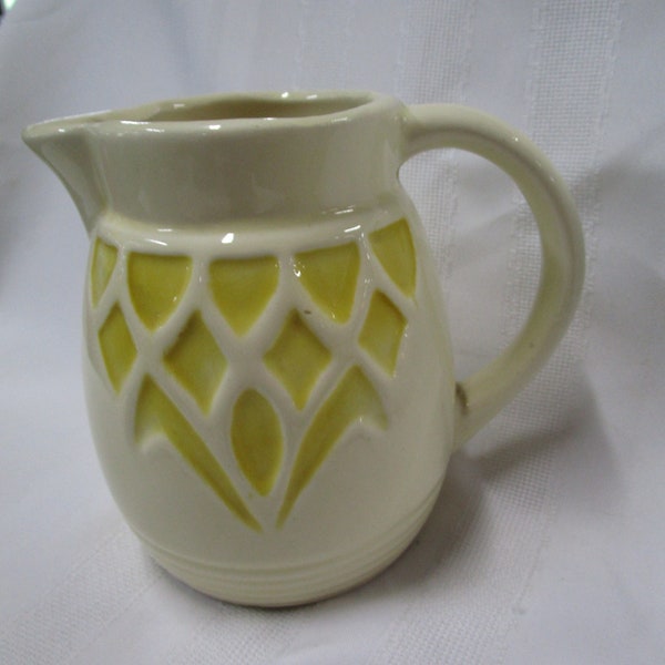 Small Yellow Pitcher - Etsy