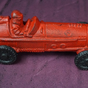 Cast Iron Racing Car Toy Reproduction: Vintage - Etsy