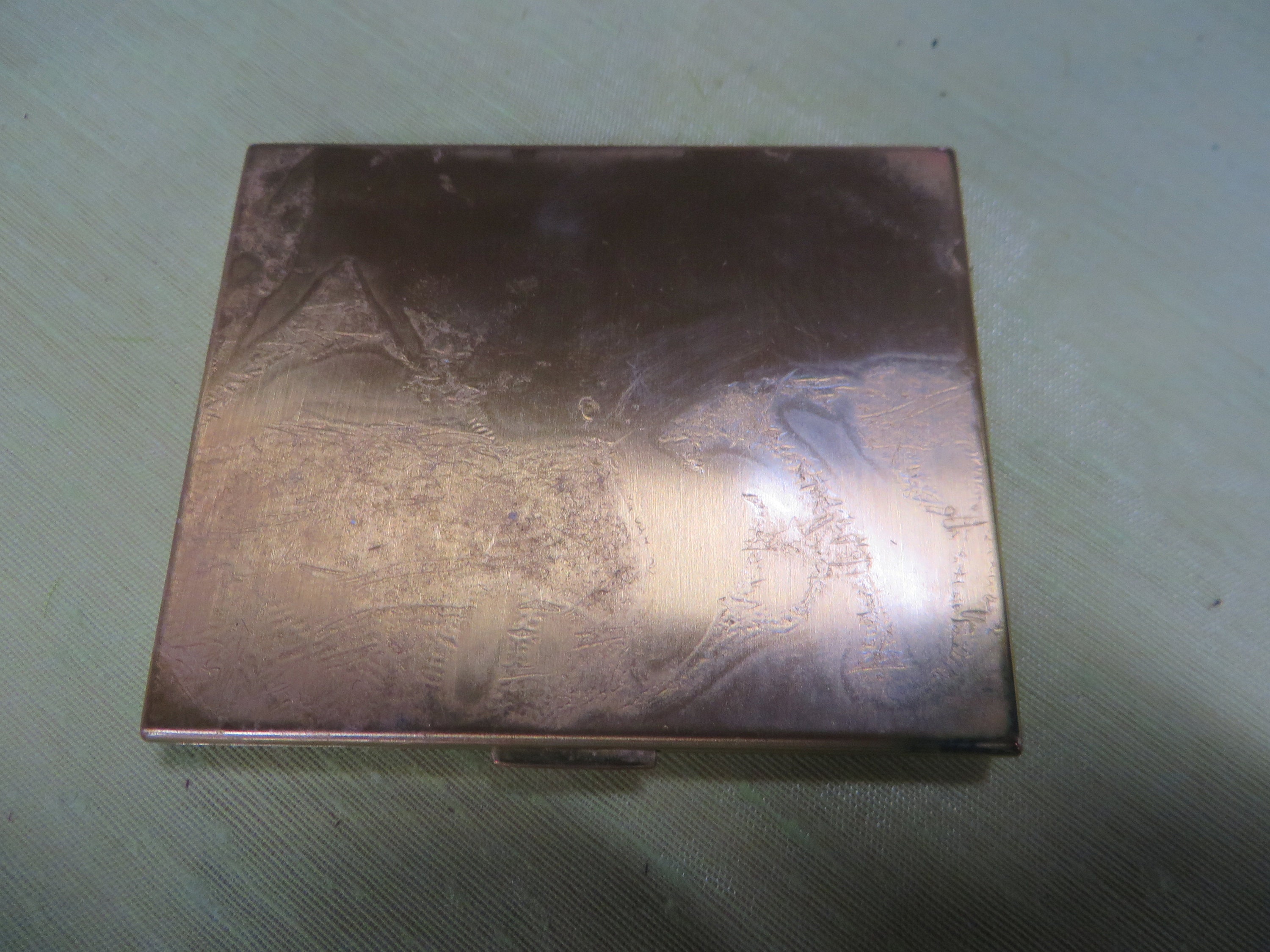 Vintage Elgin American Compact Makeup Mirror With Carrying - Etsy