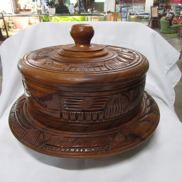 Carved Monkey Pod - Etsy