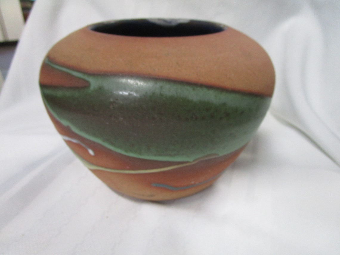 Vintage Alfa Dom Dominican Republic Art Pottery Vase - Etsy