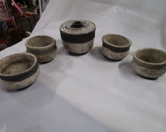 Pottery Tea Set - Etsy
