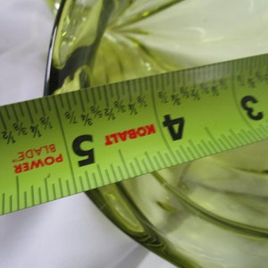 Vintage Duncan Miller Green Glass Horn of Plenty Cornucopia Decor - Etsy